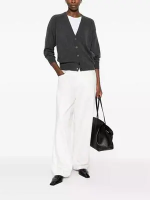 Peserico Flecked V-neck Cardigan