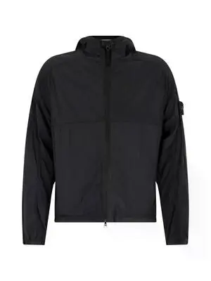 Stone Island Q100020 Ultralight Nylon Stretch-tc Jacket - Black
