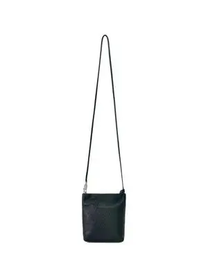 Rick Owens Soft Adri Textured Leather Messenger Bag - Black