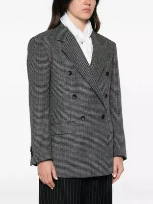 Tagliatore Houndstooth Double-breasted Blazer