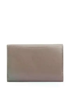 THE BRIDGE Leather Coin Wallet - Neutrals