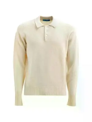 DRUMOHR Polo-collar Sweater - Neutrals