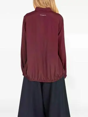 SOCIETE ANONYME Le Panier Elasticated-hem Long-sleeve Shirt - Red