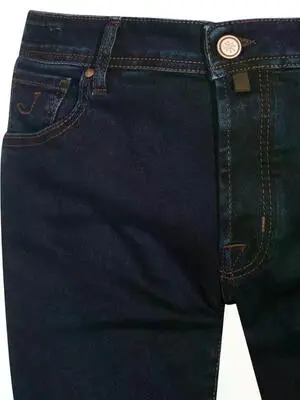 JACOB COHЁN Logo-patch Slim-fit Jeans