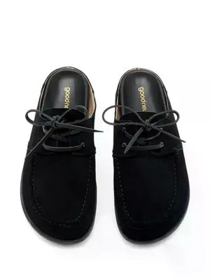 Good News Kindlin Lace-up Suede Mules