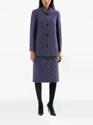 JIL SANDER Wool Tweed Skirt