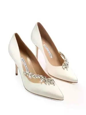 Manolo Blahnik Nadira Crystal-embellished Pumps
