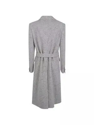 Tagliatore Jole C Herringbone Double-breasted Coat