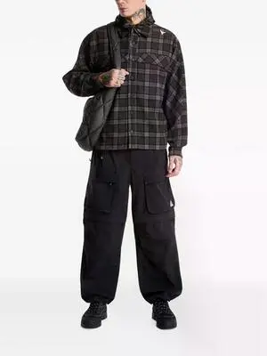 ROA Logger Hooded Checked Shirt