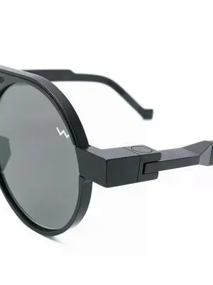 VAVA EYEWEAR Round-frame Double-bridge Sunglasses