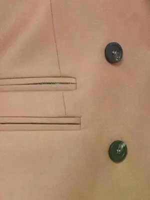 Peserico Double-breasted Virgin Wool Jacket