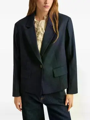 Momoni Kaja Boxy Flannel Blazer