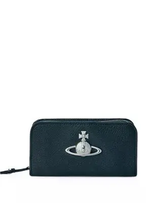 VIVIENNE WESTWOOD Orb Zip-around Wallet - Black