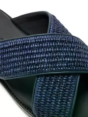 Manolo Blahnik Otawi Crossover-strap Sandals