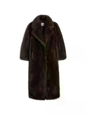 Apparis Gabrielle Faux-fur Coat - Brown