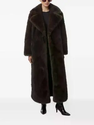 Apparis Gabrielle Faux-fur Coat - Brown