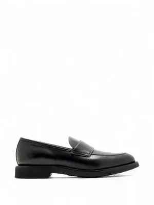Neil Barrett Leather Loafers - Black