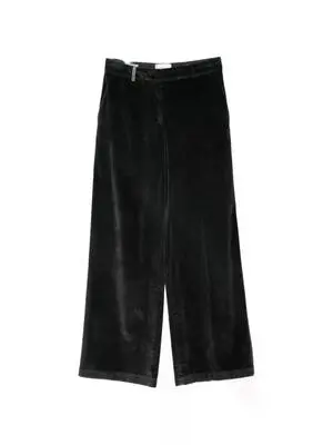 Peserico Corduroy Palazzo Pants - Black