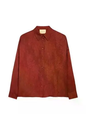 Momoni Flau Long-sleeve Shirt - Red