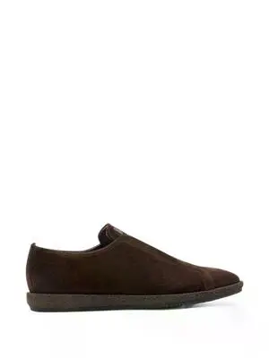 Neil Barrett Repello Suede Slip-on Sneakers