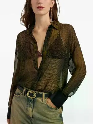 Momoni Freya Printed Silk Shirt