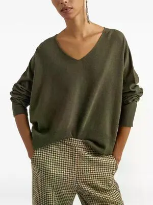 Momoni Freesia V-neck Sweater