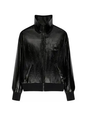 COURREGES Vinyl Logo-patch Jacket