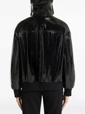 COURREGES Vinyl Logo-patch Jacket