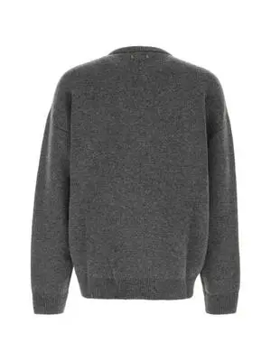 Balenciaga Oversized Wool Sweater - Grey