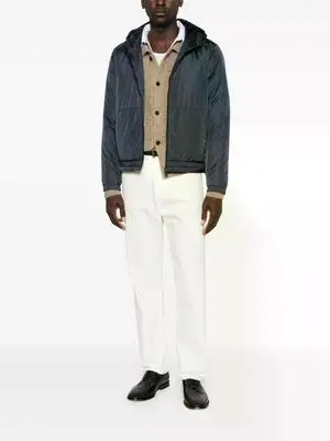 Aspesi Hooded Zip-up Jacket