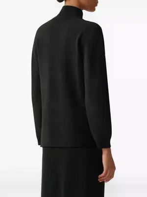 Fabiana Filippi Lace-trim Turtleneck Sweater