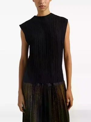 Momoni Geisa Ribbed-knit Vest