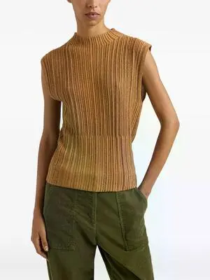 Momoni Geisa Ribbed-knit Vest