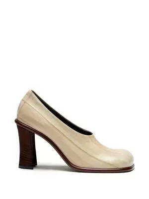 Proenza Schouler Esme 90mm Pumps In Eel - Neutrals