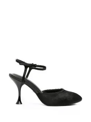 Lola Cruz Nami Heeled Pumps - Black