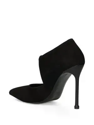 ALBANO Suede Pointed-toe Pumps