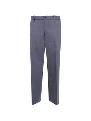 NINE:INTHE:MORNING Wide-leg Wool Trousers