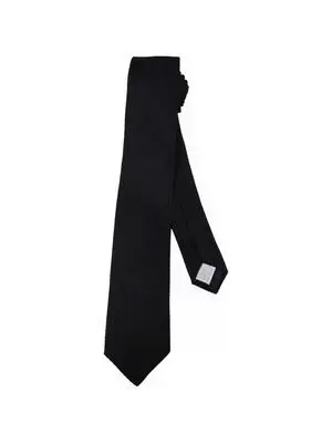 Tagliatore Silk Tie - Black