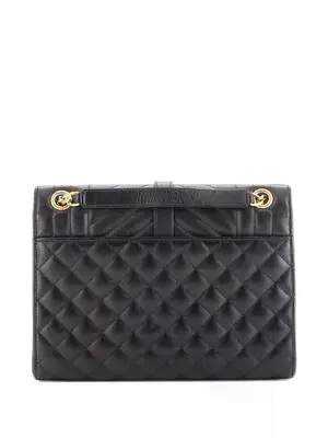 Saint Laurent Classic Monogram Envelope Satchel Mixed Matelasse Leather Medium Shoulder Bag