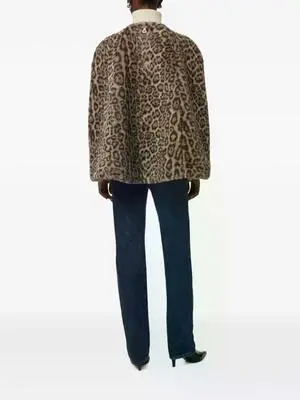 Apparis Sloane Leopard-print Cape