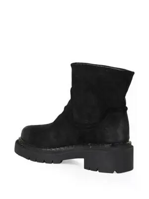 Ash Duffie Embroidered Ankle Boots
