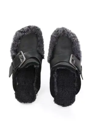 4CCCCEES Plia Shearling-trim Mules