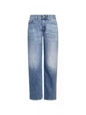DONDUP Dafne Straight-leg Faded-effect Jeans