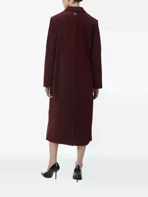 Apparis Lauren Faux-suede Button-up Single-breasted Coat