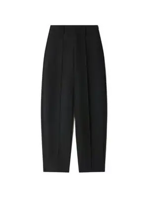 Sandro High-waisted Pressed-crease Palazzo Pants
