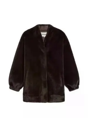 Apparis Jane Faux-fur Coat - Brown