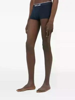Roberto Cavalli Logo-waistband Boxers