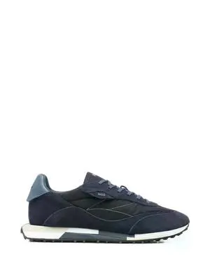 GHOUD VENICE Suede-panelled Sneakers - Blue