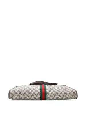 Gucci Rajah Chain Gg Coated Canvas Large Tote Bag