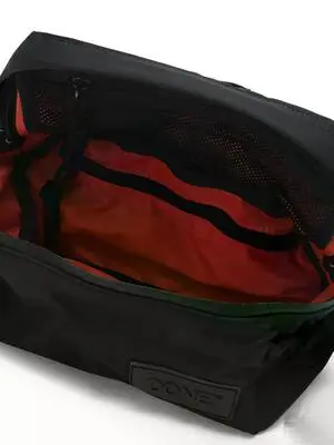 DONE! Logo-patch Wash Bag - Black